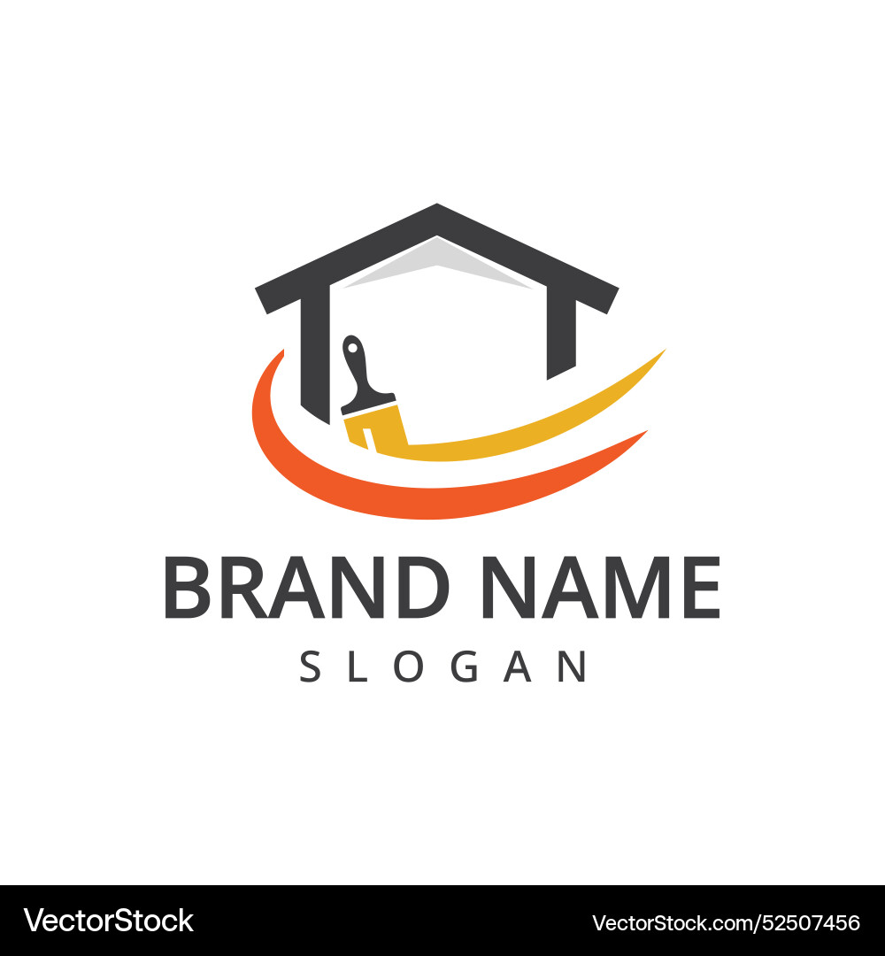 Home service logo designs template Royalty Free Vector Image