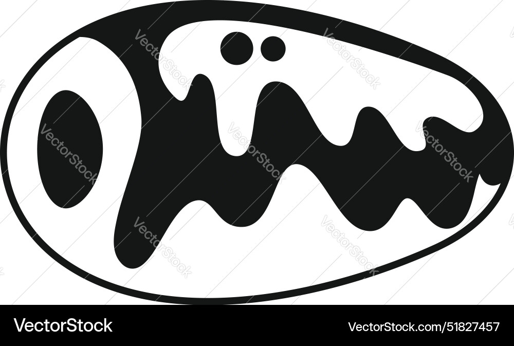 Black and white minimalist Royalty Free Vector Image