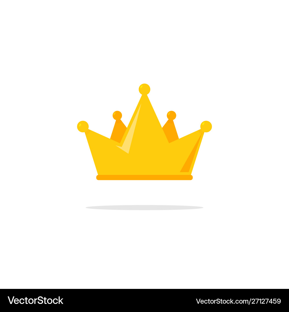 Royal Crown Icon - King & Queen Royalty Free Vector
