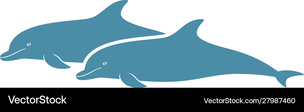 Dolphin Royalty Free Vector Image - VectorStock