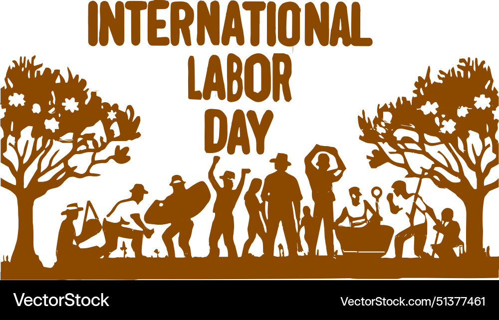 International labour day Royalty Free Vector Image International labour day Royalty Free Vector Image