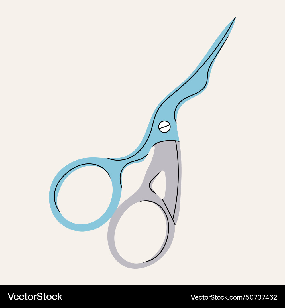 Colorful scissors for creativity Royalty Free Vector Image