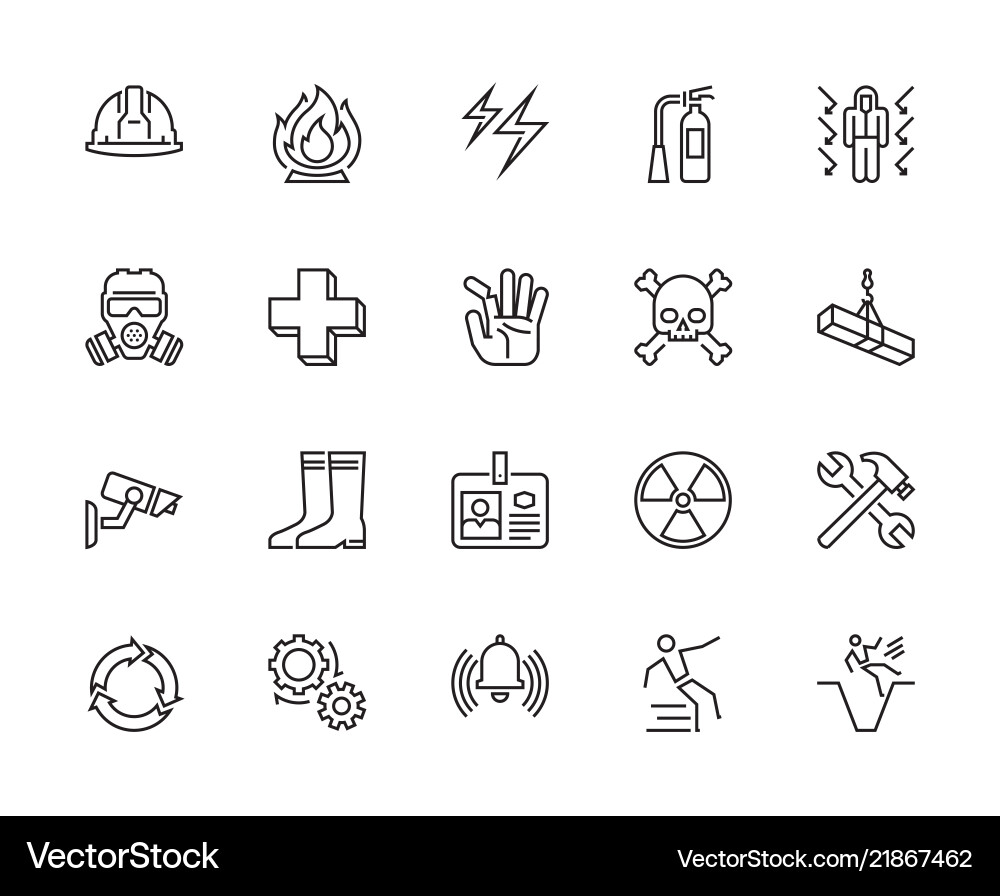Warning icons Royalty Free Vector Image - VectorStock