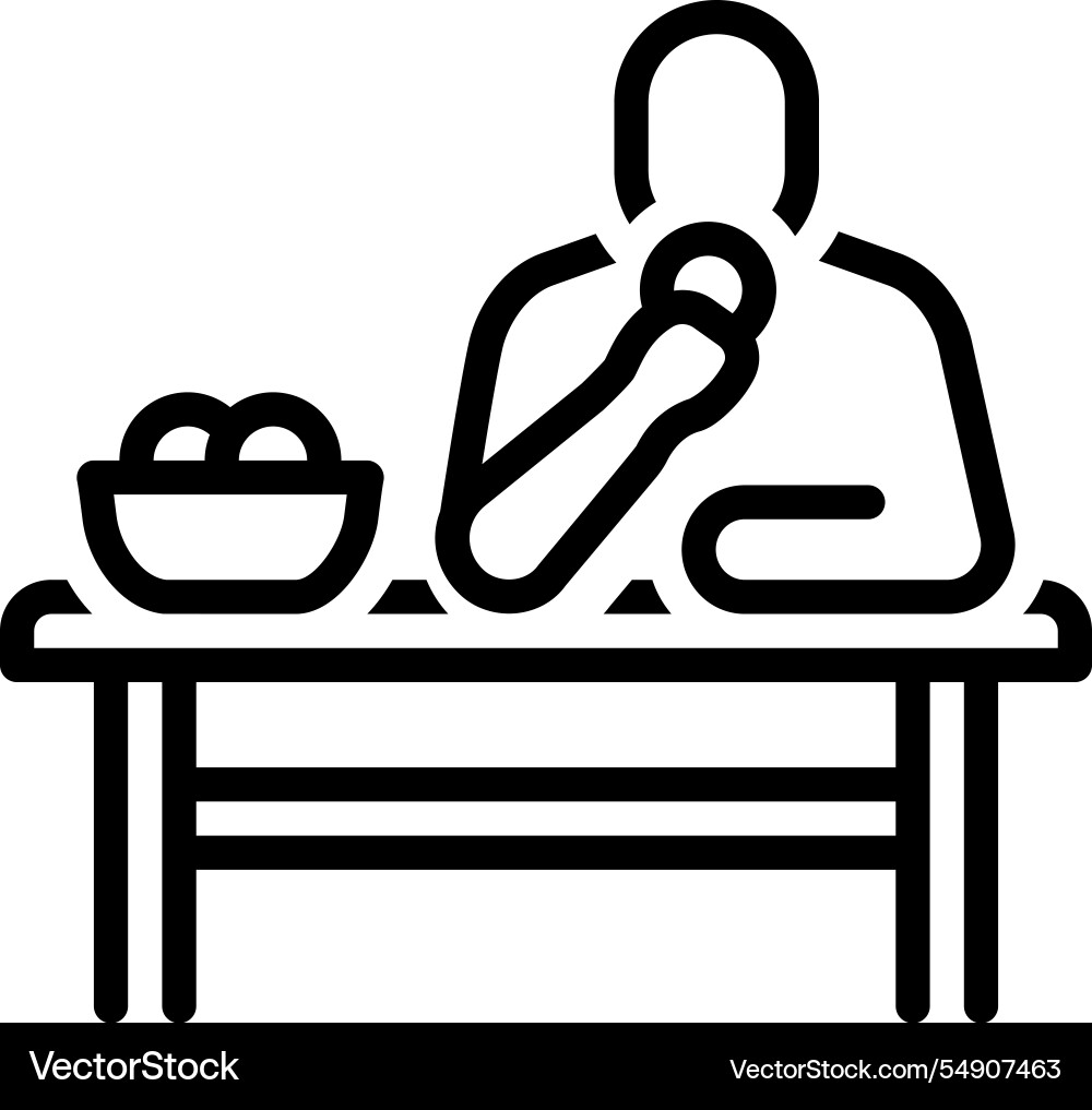 Eat Royalty Free Vector Image - VectorStock
