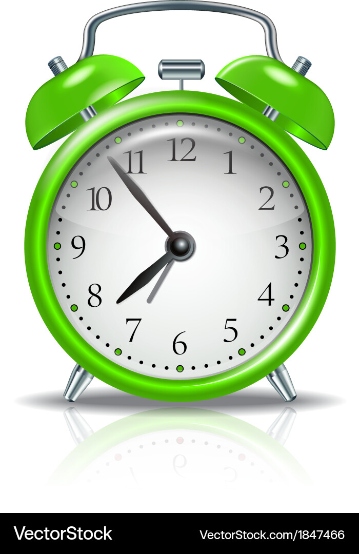 Alarm clock Royalty Free Vector Image - VectorStock