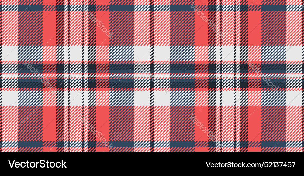 Arabic fabric plaid pattern coat seamless Vector Image