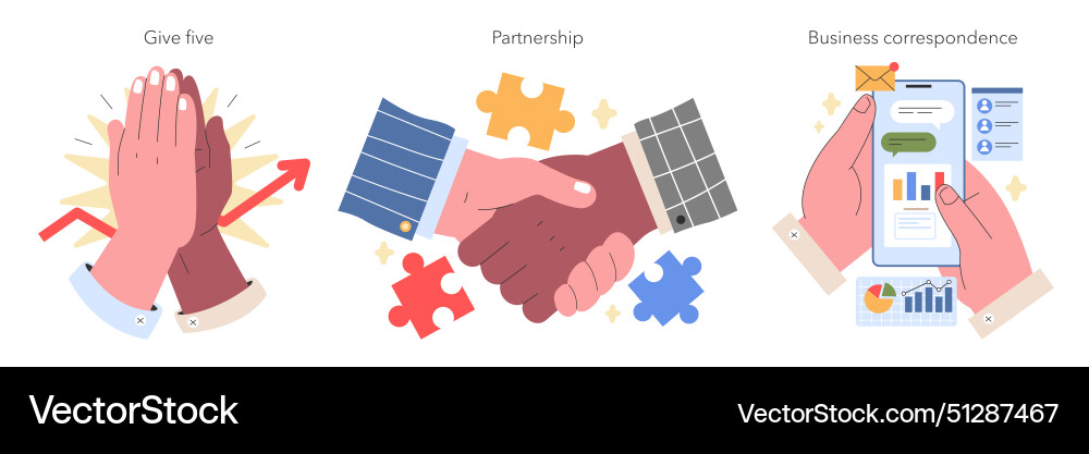 Business professionals concept Royalty Free Vector Image