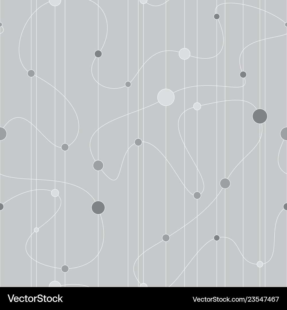 Retro Atomic 1950s Pattern Royalty Free Vector Image