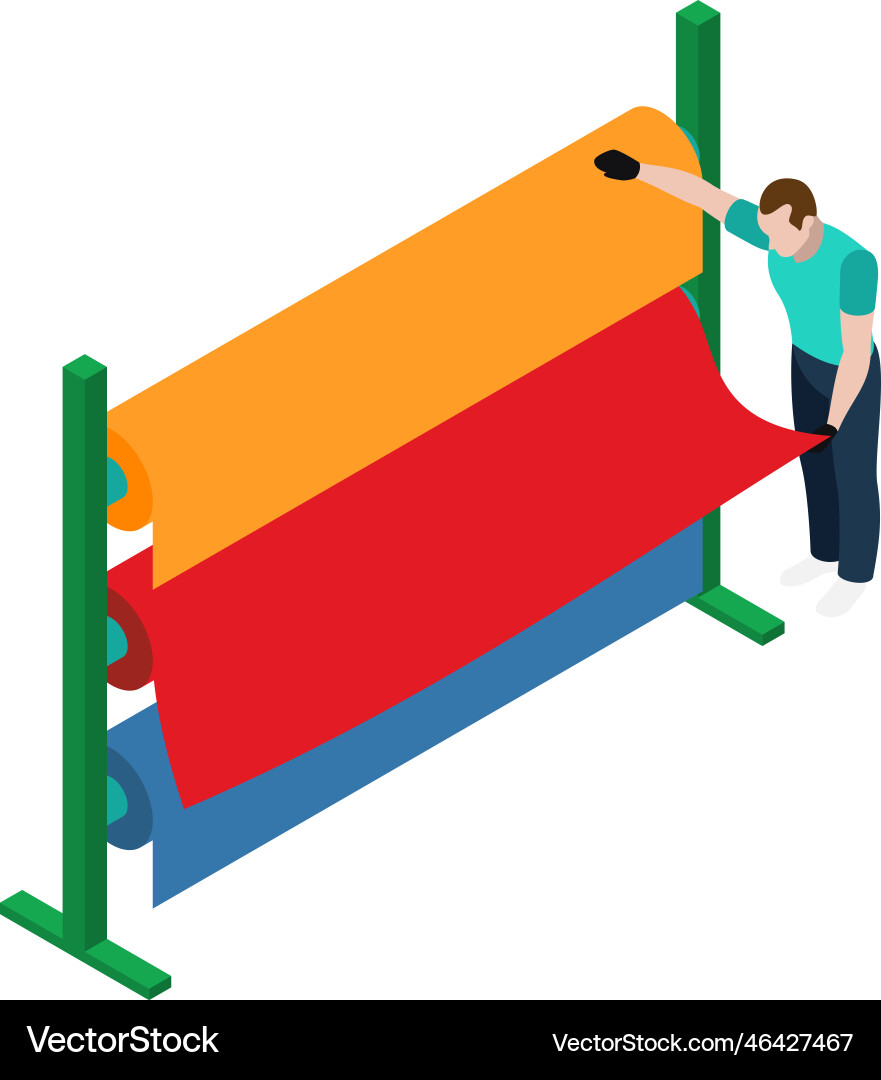 Textile industry icon Royalty Free Vector Image