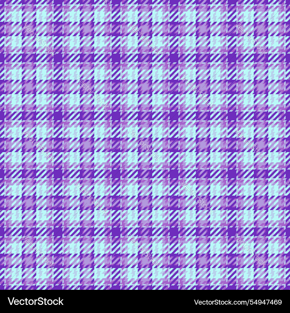 Checks plaid background gift card fabric seamless Vector Image