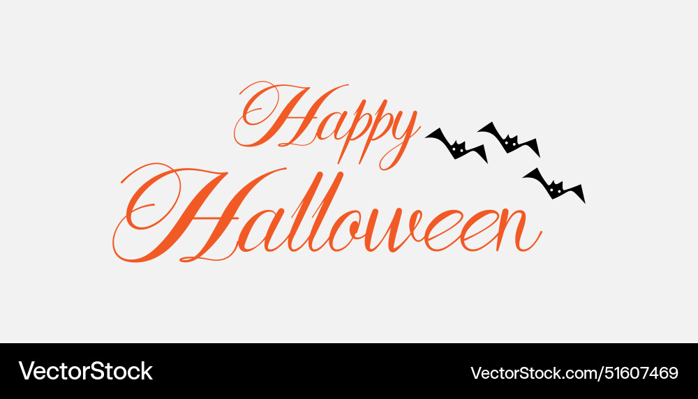 Creepy couture stylish halloween typography Vector Image