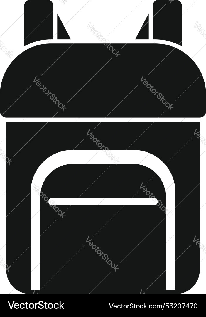 Backpack icon representing back to school supplies