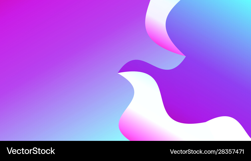 Modern abstract backdrop creative shapes Vector Image