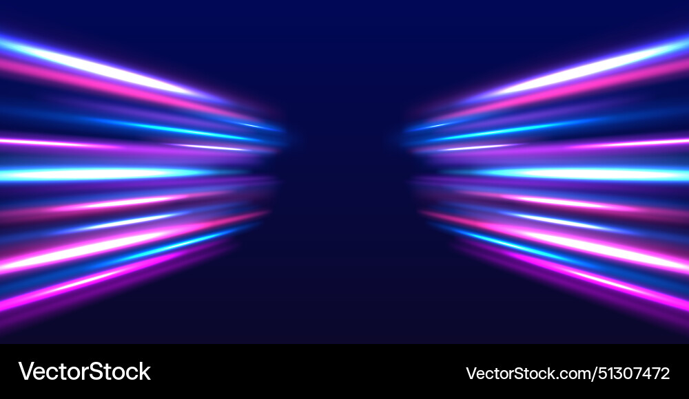 High speed effect motion blur Royalty Free Vector Image