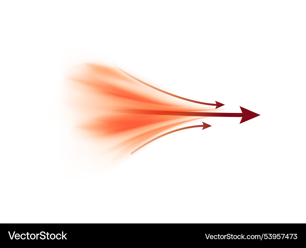 Arrows indicating Royalty Free Vector Image - VectorStock