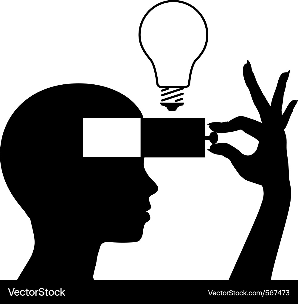 New idea Royalty Free Vector Image - VectorStock