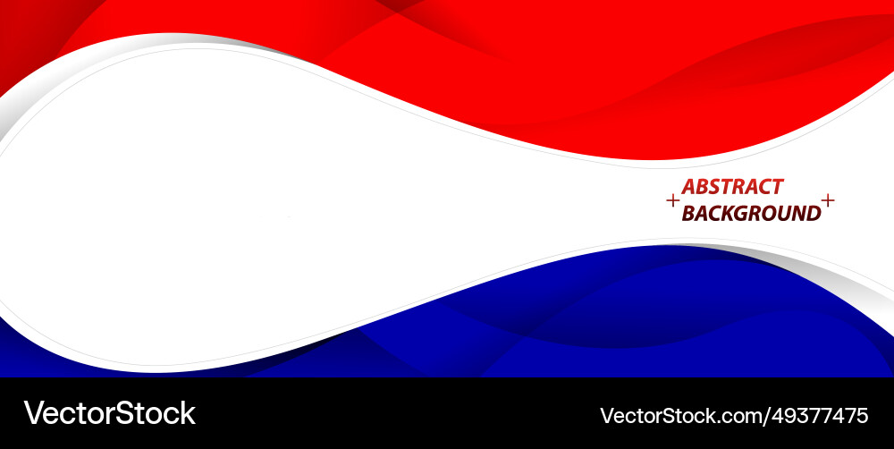 Abstract red blue white background Royalty Free Vector Image