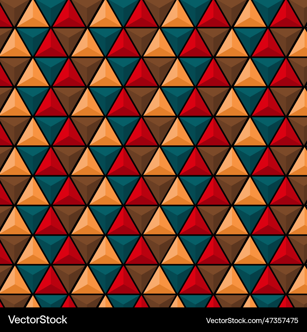 Abstract triangle waves lines Royalty Free Vector Image