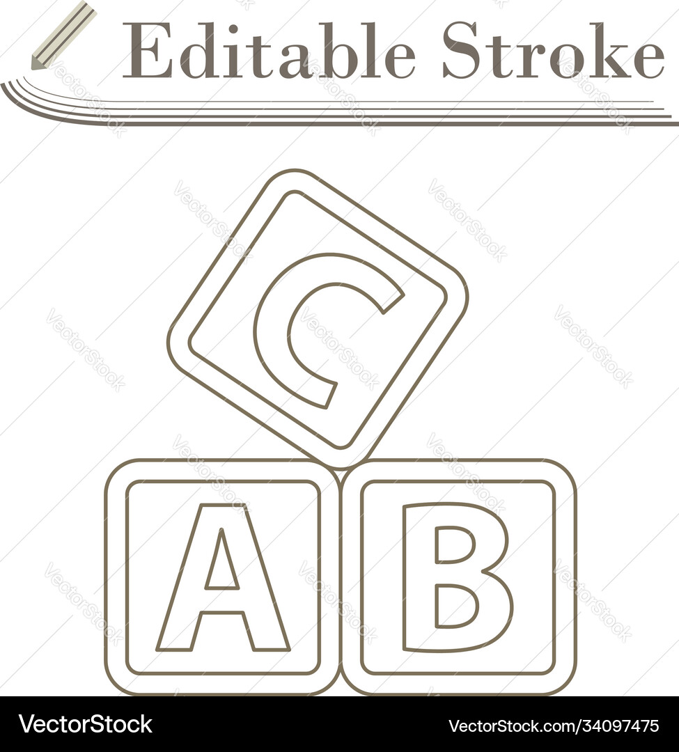 Box bricks icon Royalty Free Vector Image - VectorStock