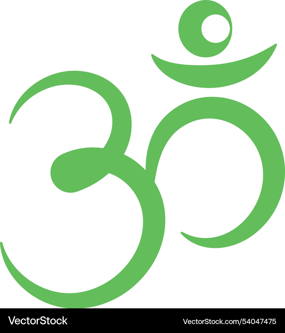 Crown chakra sahasrara symbol Royalty Free Vector Image