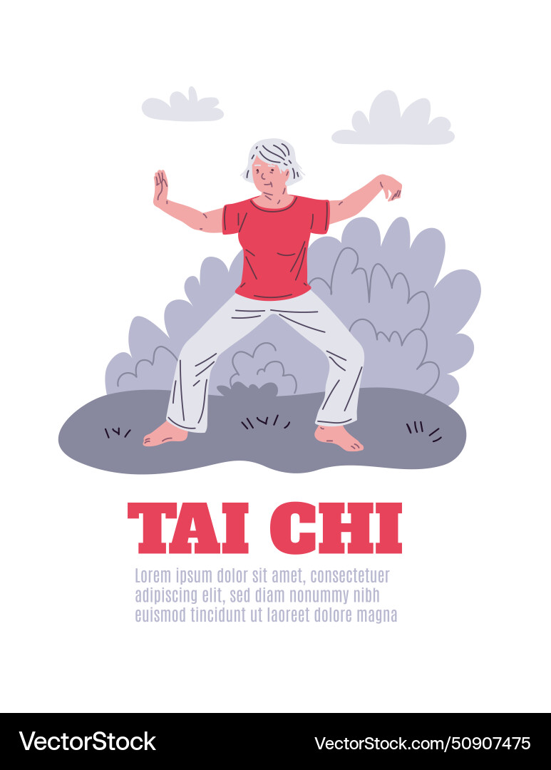 On a white background of tai Royalty Free Vector Image