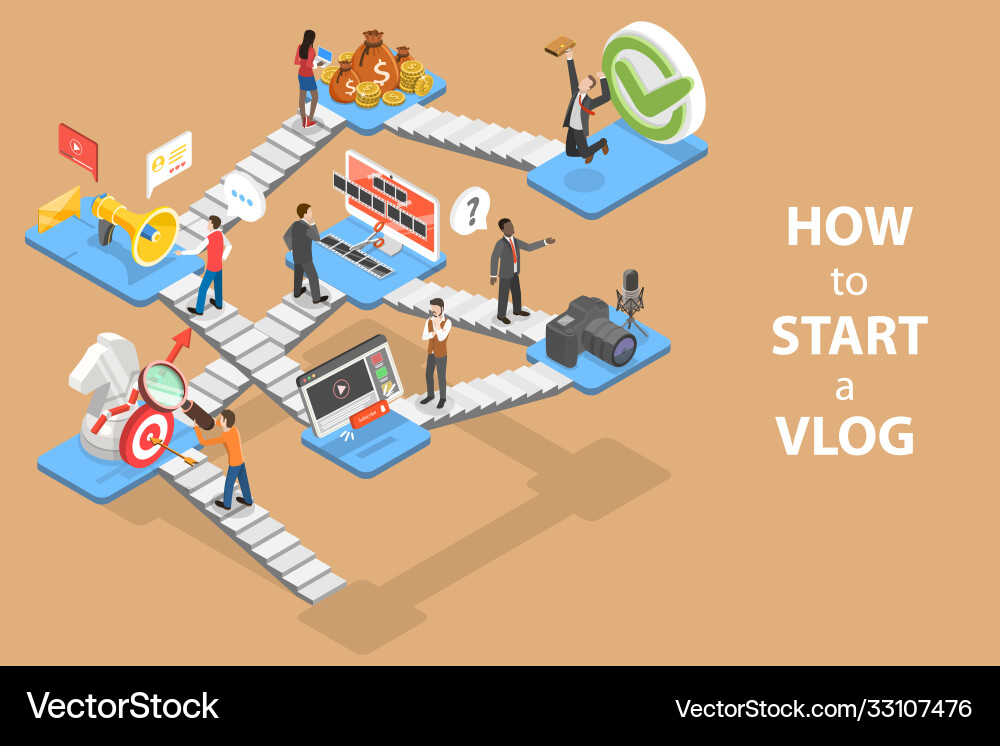 3d isometric conceptual Royalty Free Vector Image