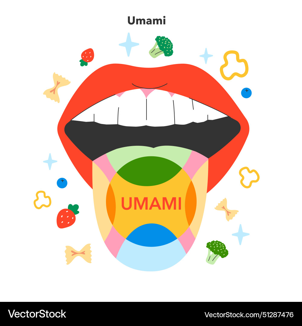 Flavor reversal flat Royalty Free Vector Image