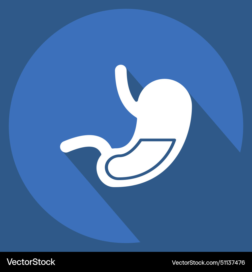 Icon gastroenterology related to medical Vector Image