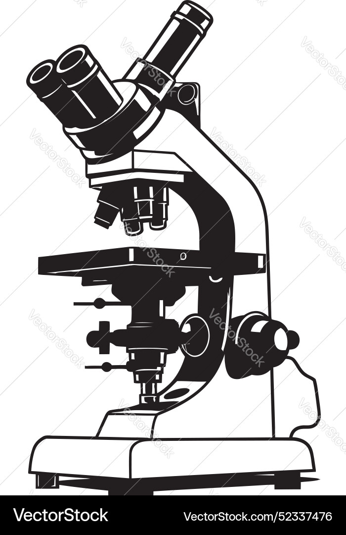 Zoom insight scope icon nanovision explorer black Vector Image