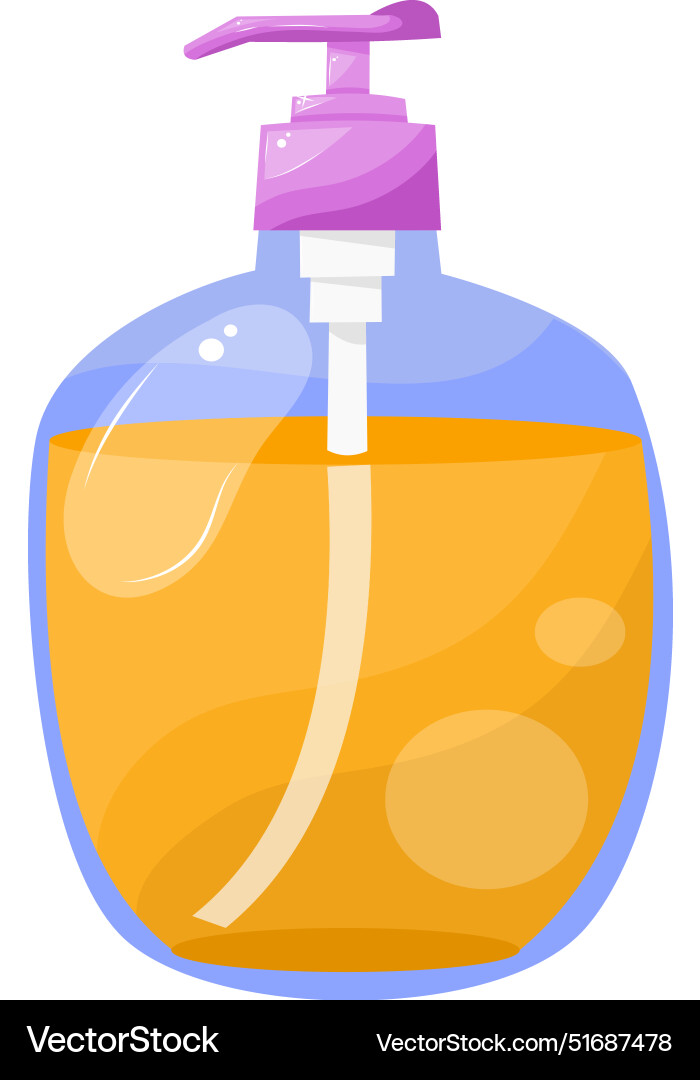 Bootle soap Royalty Free Vector Image - VectorStock