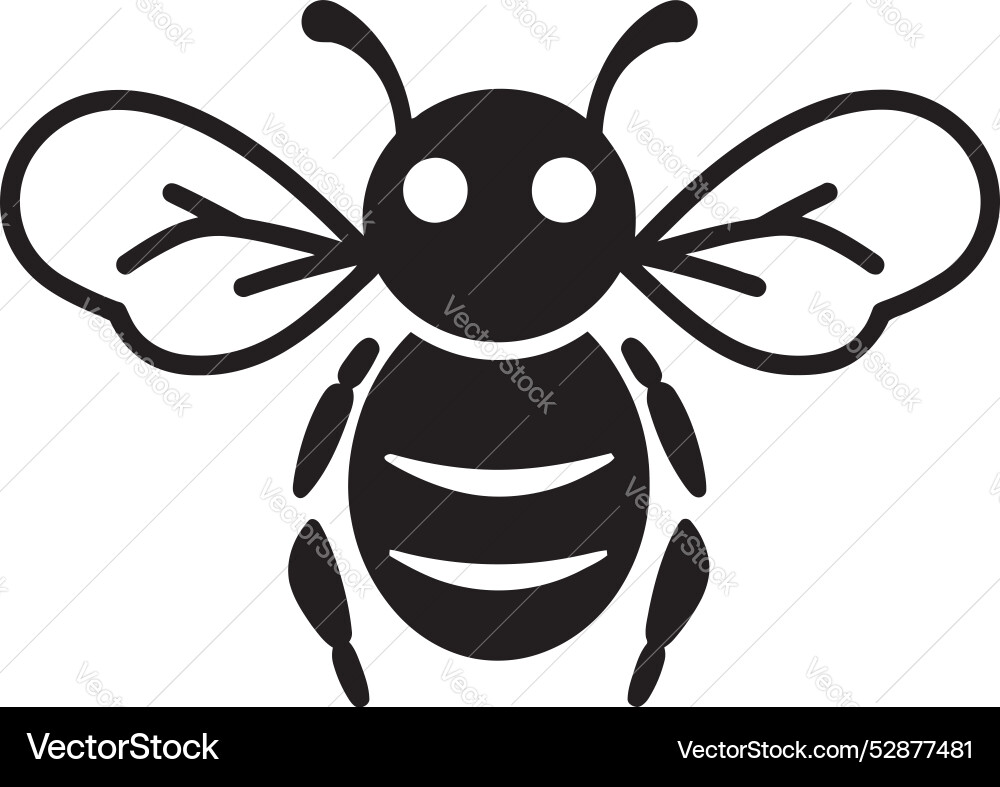 Natures chorus in black cicada symbols harmony Vector Image