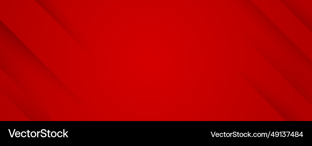 Christmas abstract background with red paper Vector Image