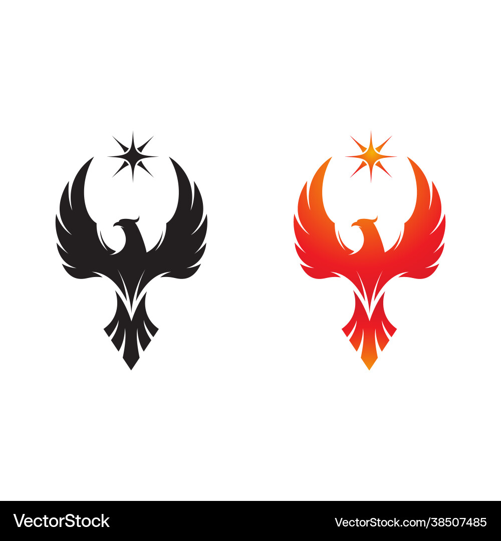 Phoenix icon Royalty Free Vector Image - VectorStock