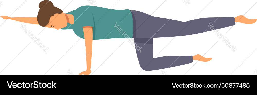 Training exercise icon cartoon medicine Royalty Free Vector