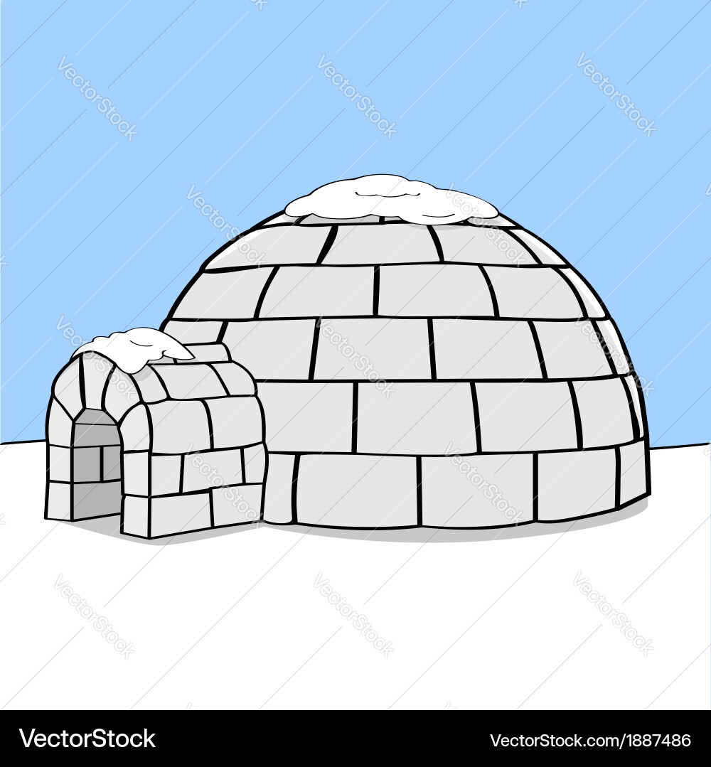 Drawing Igloo Vector Images (over 660)