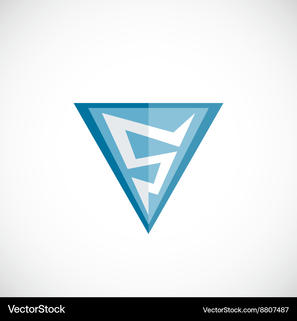 Abstract lightning logo template Royalty Free Vector Image