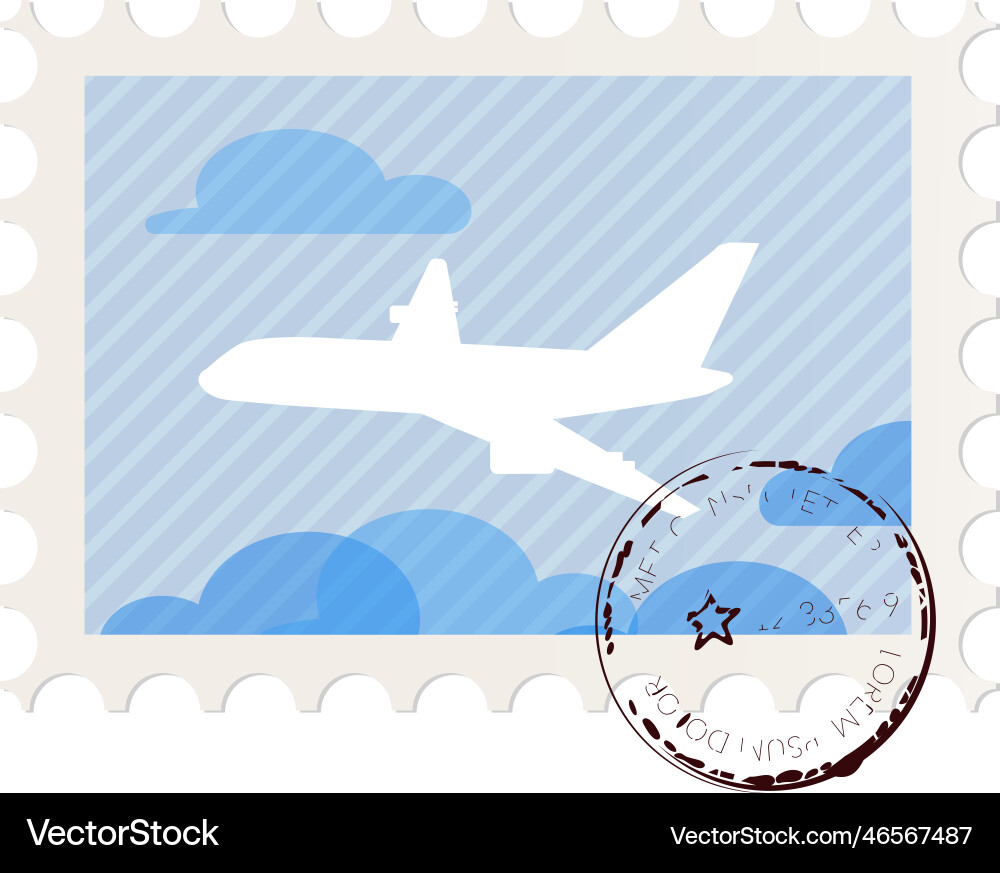Realistic stamp Royalty Free Vector Image - VectorStock