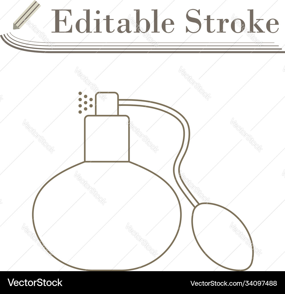 Cologne spray icon Royalty Free Vector Image - VectorStock