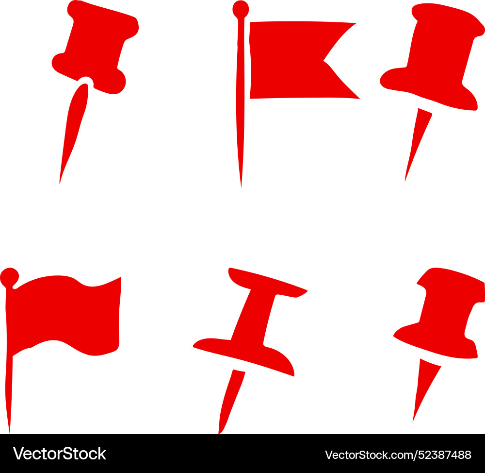 Pin map market pointer pinlocatio Royalty Free Vector Image