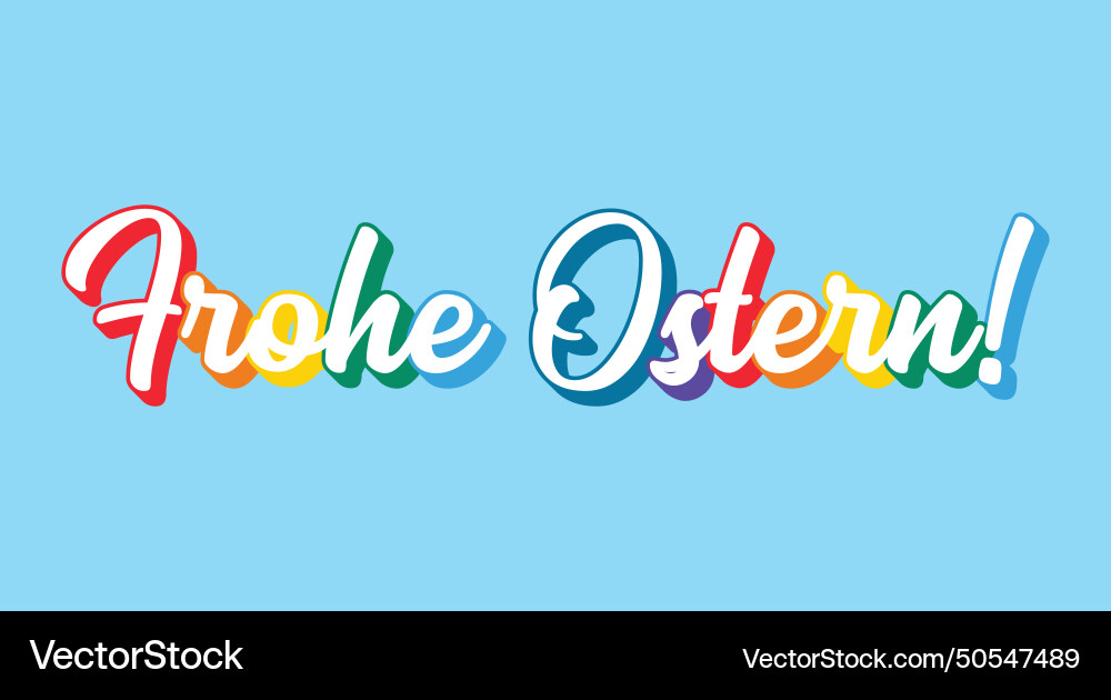 Hand sketched rainbow-colored lettering quote Vector Image