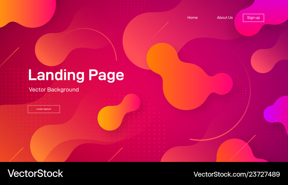 Flüssiger dynamischer Hintergrund Lizenzfreies Vektorbild