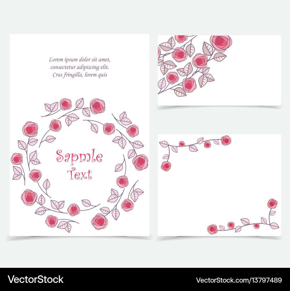 Marrige Card Vector Images (18)