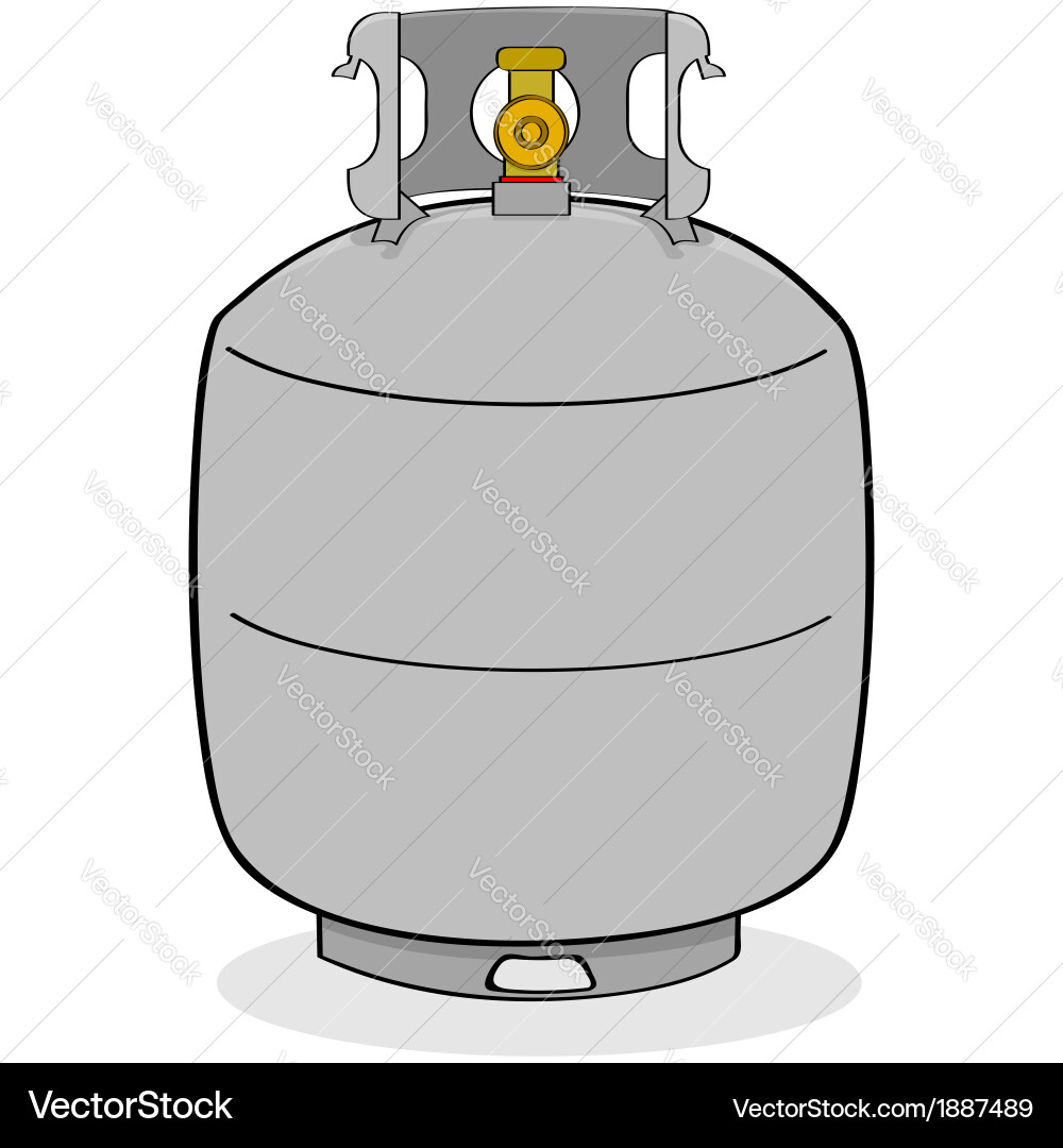 Propane tank Royalty Free Vector Image - VectorStock