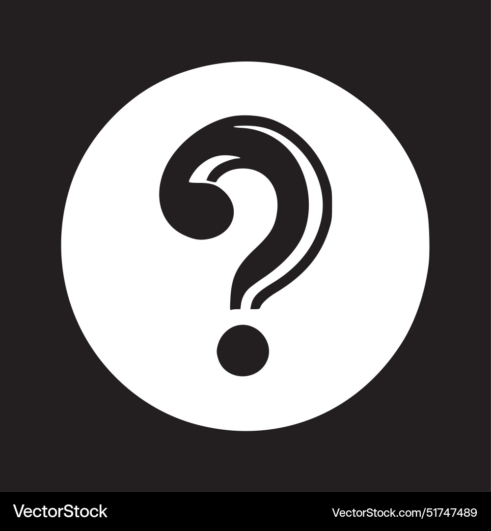 Question - high quality logo ideal for t-shirt Vector Image