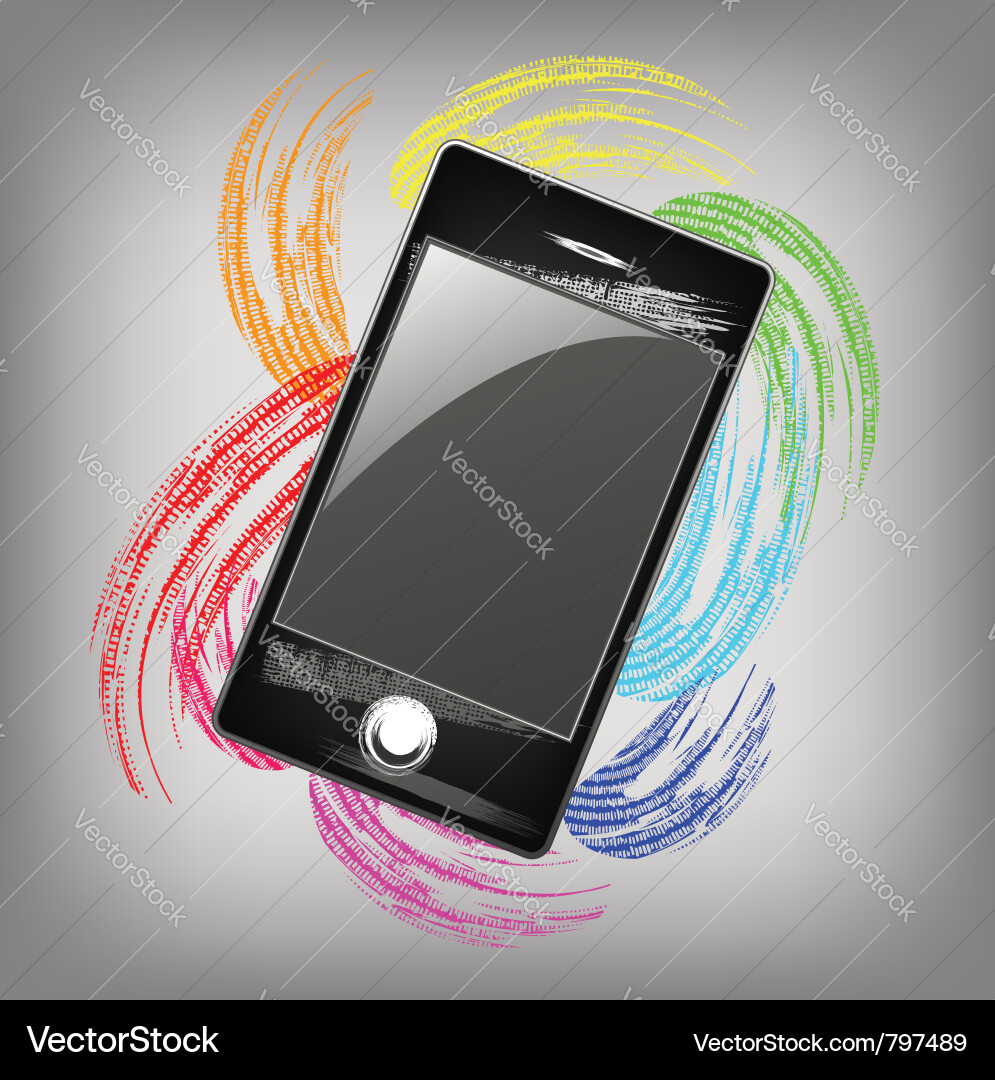 Smart phone Royalty Free Vector Image - VectorStock