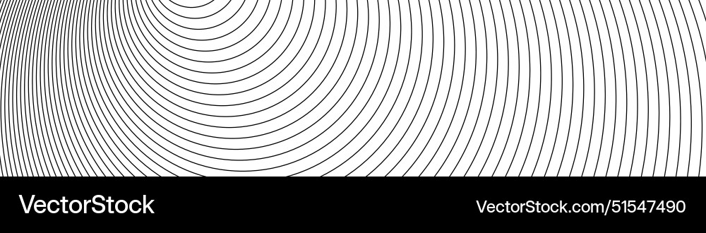 Circular stripe backgrounds abstract radial Vector Image