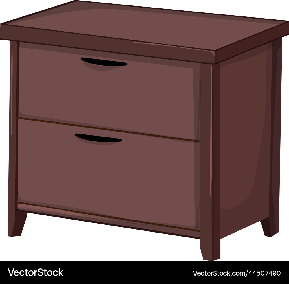 Management file cabinet cartoon Royalty Free Vector Image