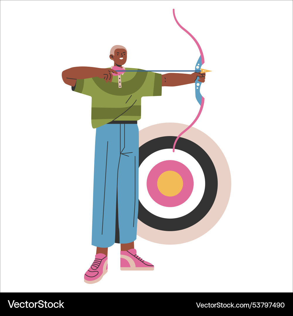 Young businessman flat Royalty Free Vector Image