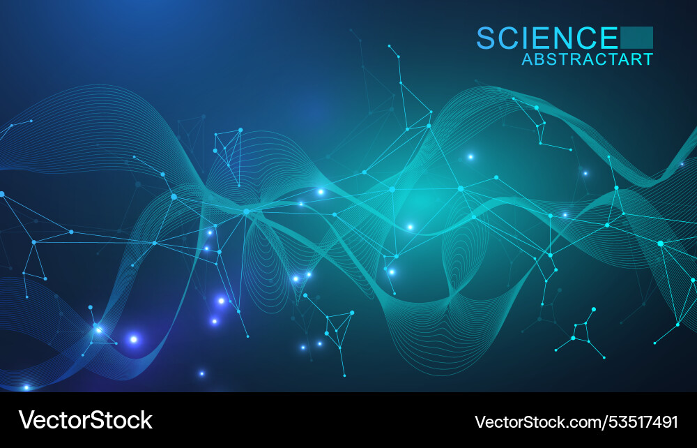 Ai technology abstract background generative Vector Image