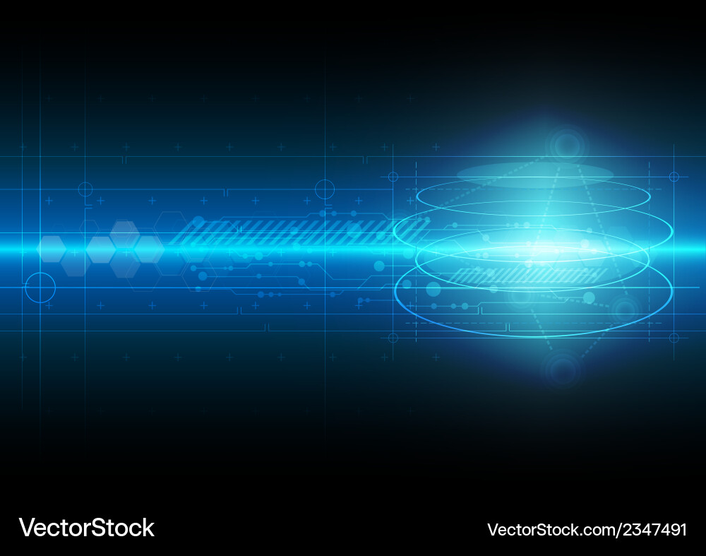 Science technology background Royalty Free Vector Image